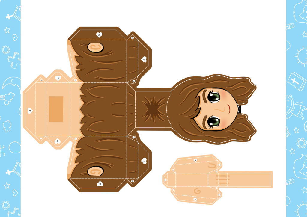 Paper Toy - Eva 02 » Jesus Kids