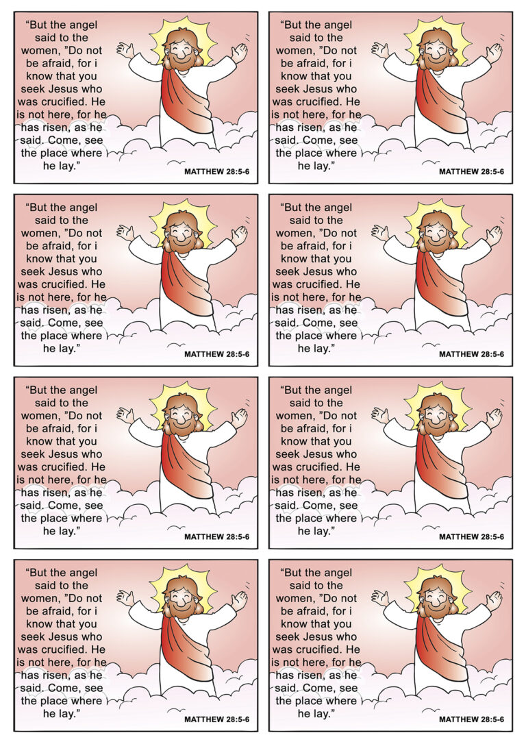 Matthew_28.5,6 » Jesus Kids