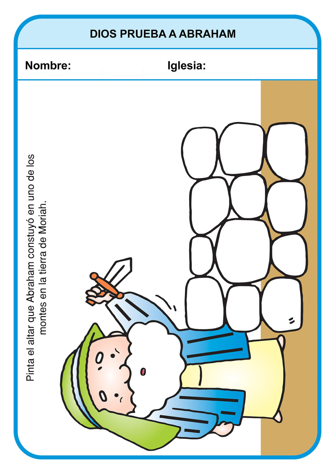 Dios prueba a Abraham_01 » Jesus Kids