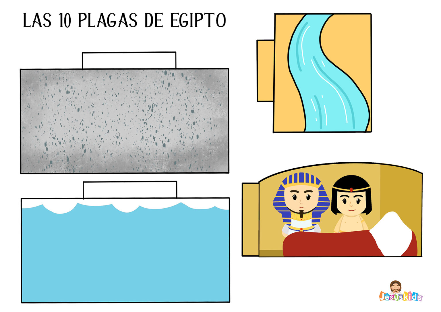Las 10 plagas de Egipto_02 » Jesus Kids