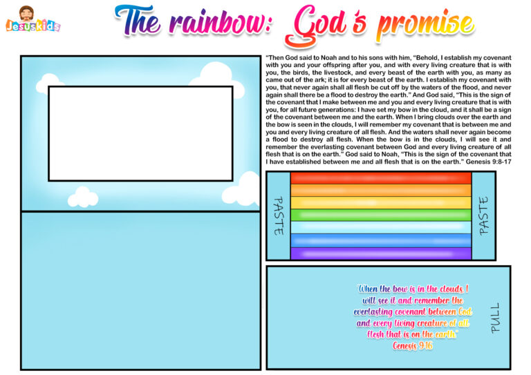The rainbow - God's promise » Jesus Kids