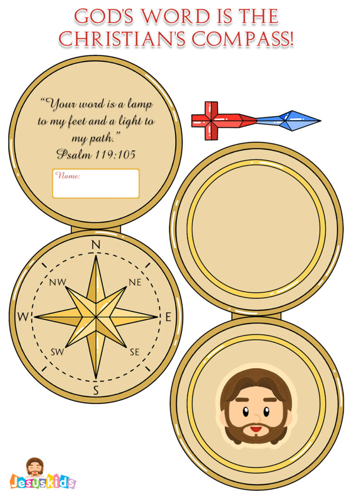 God's Word is the christian's compass_01 » Jesus Kids