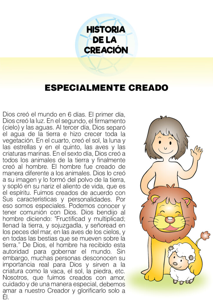 Creado según su especie » Jesus Kids