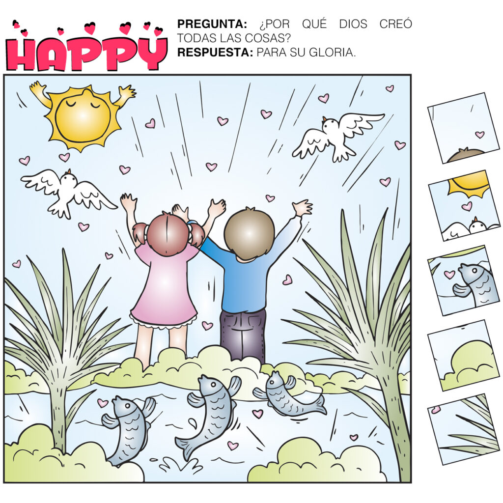 Dios es espíritu y está en todas partes » Jesus Kids