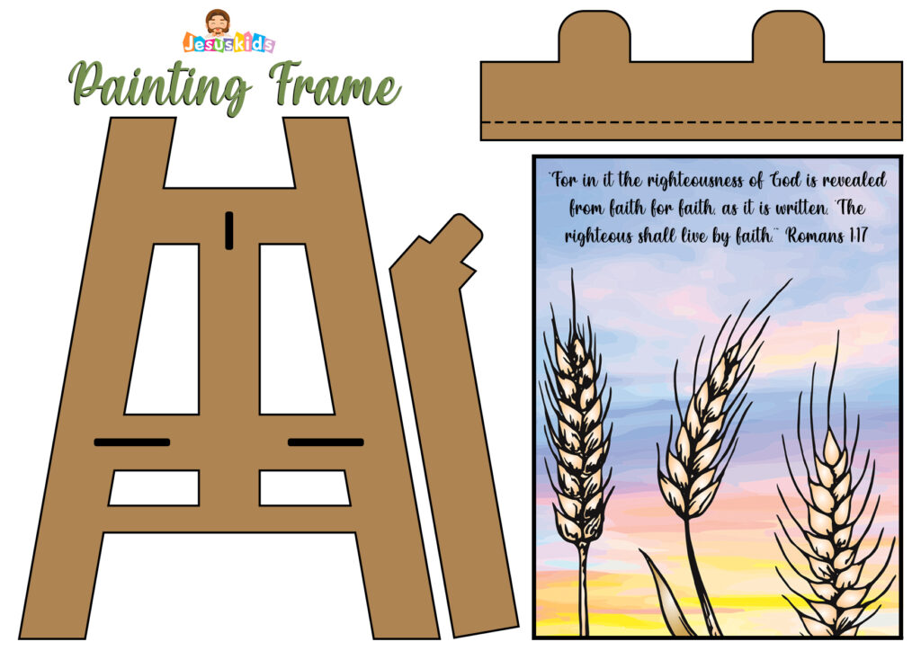 Children's Day - Painting Easel_05 » Jesus Kids